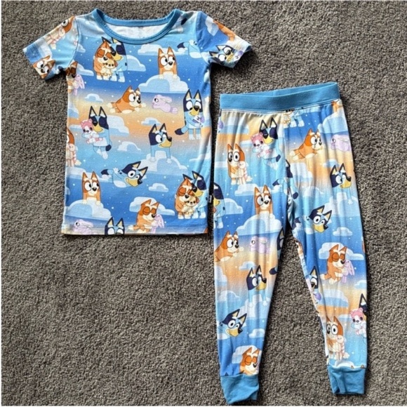Little Sleepies | Pajamas | Little Sleepies Bluey Sleepytime 2piece ...